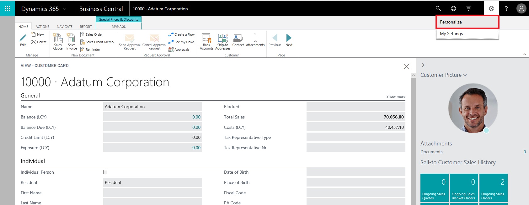 Dynamics 365 Business Central: in-client customizations – Stefano Demiliani