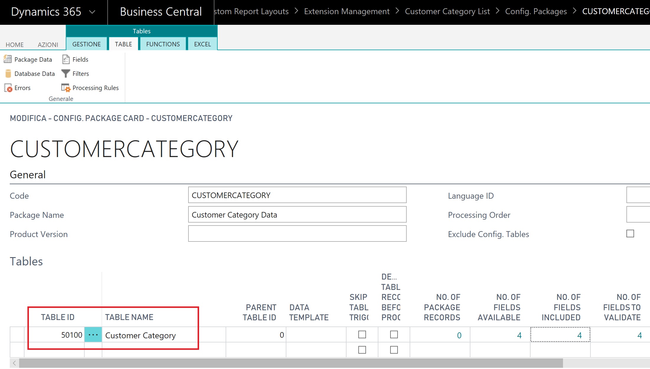 Dynamics 365 Business Central: loading data in custom tables – Stefano ...