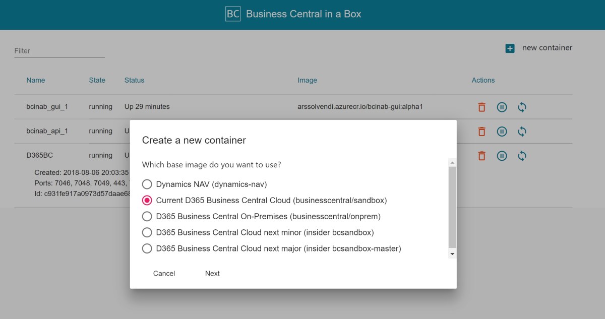 “Business Central in a box”: a UI for managing your Dynamics 365 ...