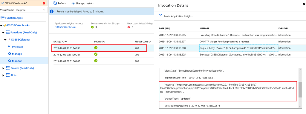 Webhooks with Dynamics 365 Business Central – Stefano Demiliani