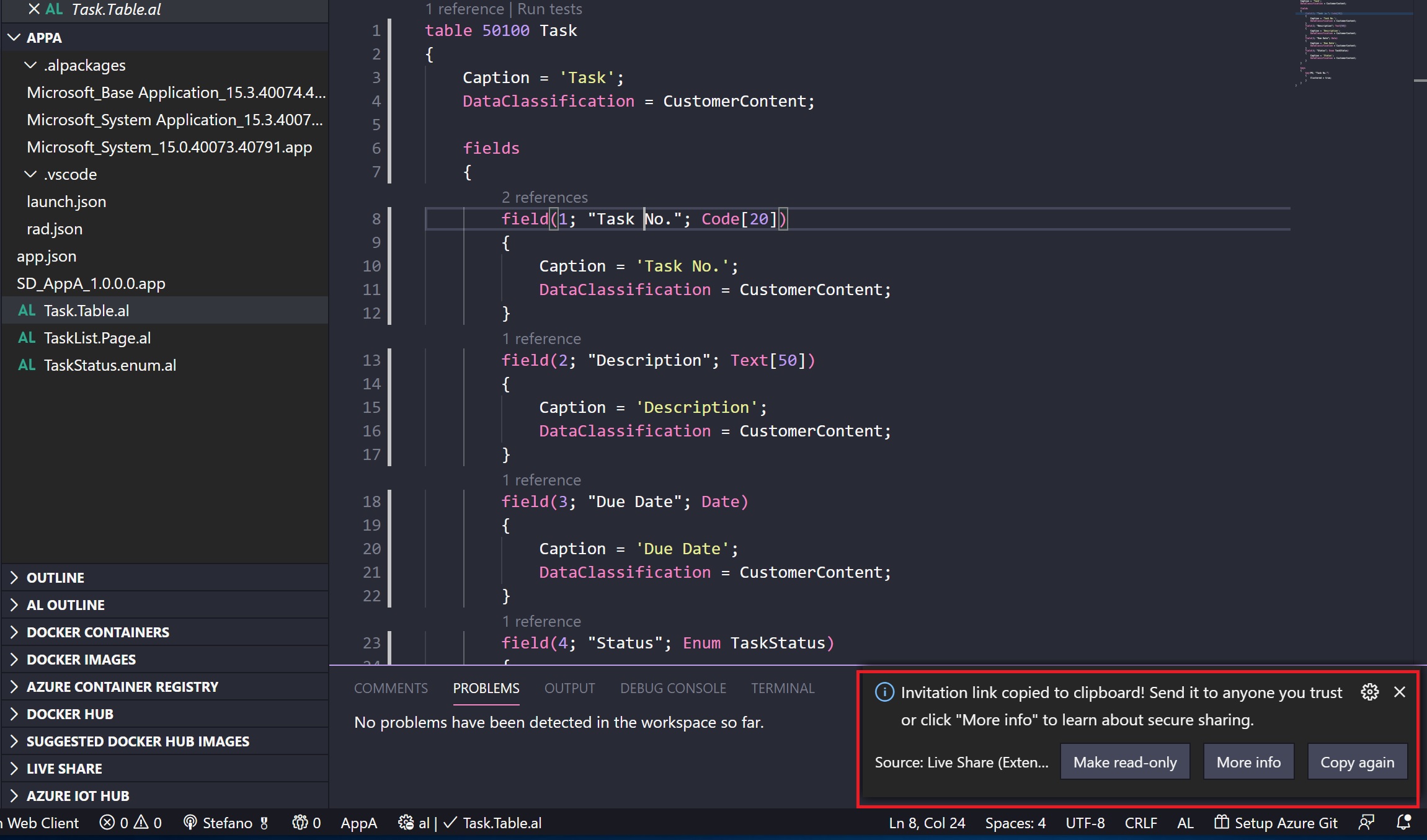 Live sharing your AL code directly in the browser – Stefano Demiliani