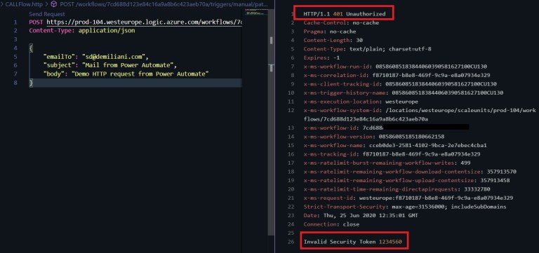Securing your HTTP triggered flow in Power Automate – Stefano Demiliani