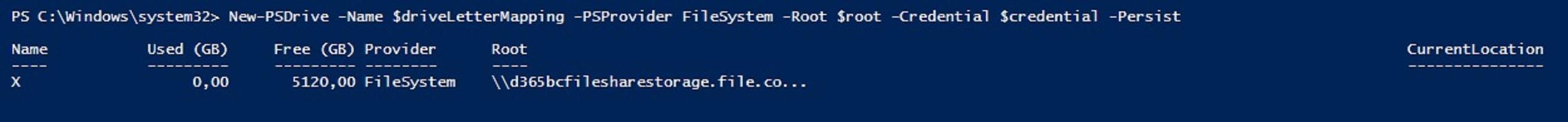 Creating a local drive mapped with an Azure File Share for your files ...
