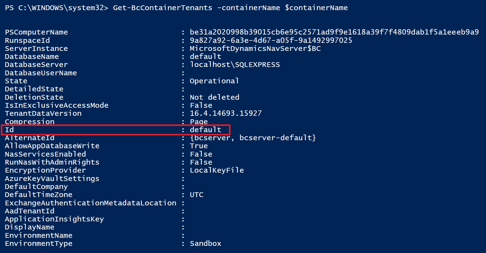 Dynamics 365 Business Central Sandbox Docker containers and ...