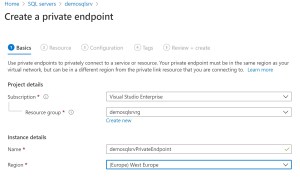 Securing your Azure SQL Database with a private endpoint – Stefano ...