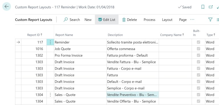 Dynamics 365 Business Central: automatically import custom report ...