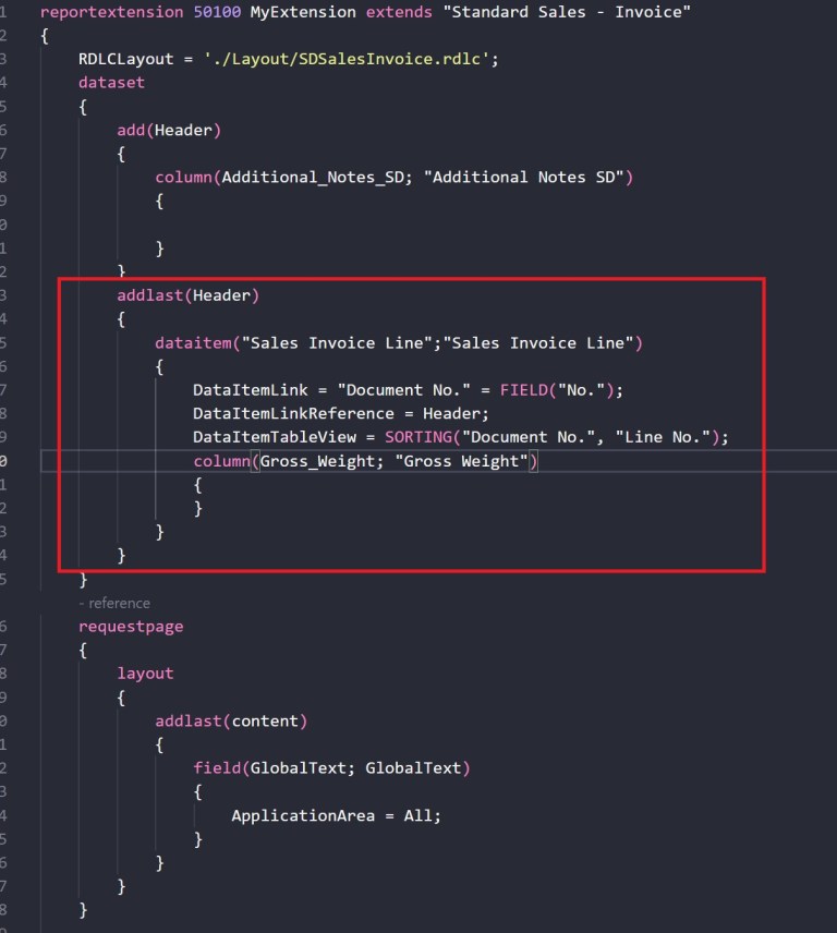 Dynamics 365 Business Central: introducing the reportextension object ...