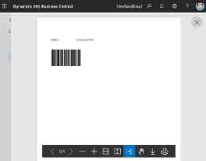 Dynamics 365 Business Central: native support for barcodes – Stefano ...