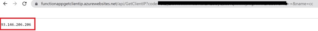Azure Functions: getting the client IP address – Stefano Demiliani