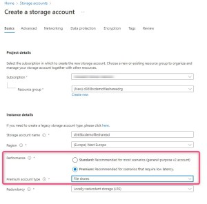 Using Azure File Share: best practices – Stefano Demiliani