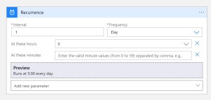 Azure Logic Apps and Recurrence Trigger: the “At these minutes ...