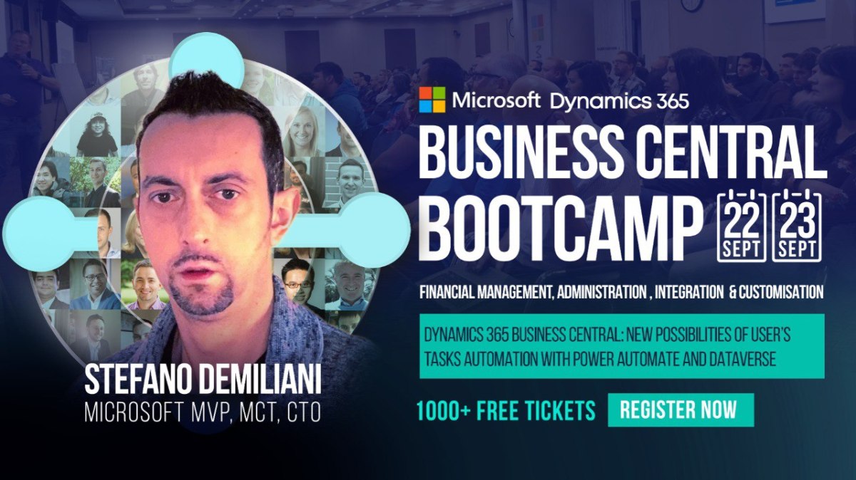Global Dynamics 365 Business Central Bootcamp 2022 – Stefano Demiliani