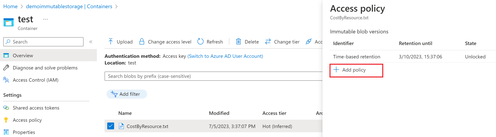 Azure Blob Storage and immutability support for blobs – Stefano Demiliani
