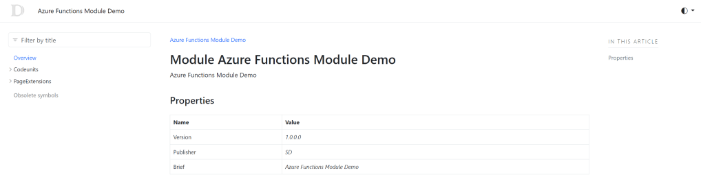 Introducing ALDoc: a new command line tool for generating reference documentation for AL ...
