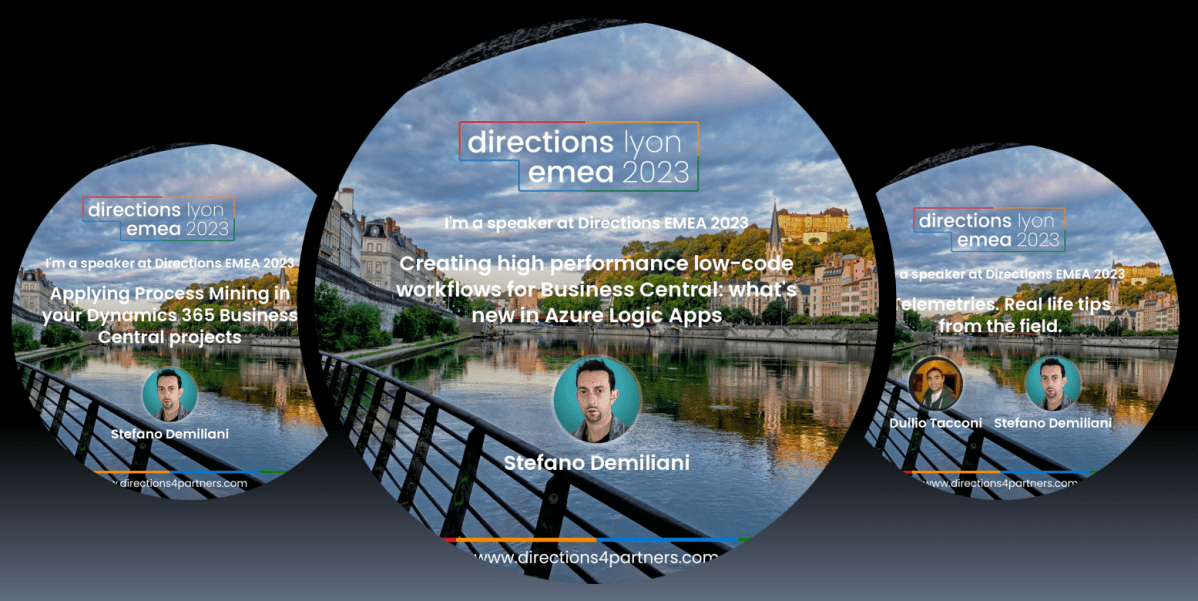 Me @ Directions EMEA 2023 – Stefano Demiliani
