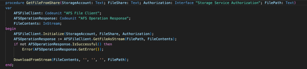 Dynamics 365 Business Central: introducing the Azure File Share module ...