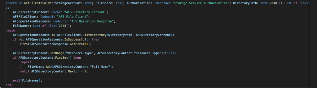 Dynamics 365 Business Central: introducing the Azure File Share module ...