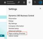 Dynamics 365 Business Central: introducing the Page Scripting tool ...