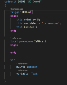 Dynamics 365 Business Central: “this” is a nice AL addition. – Stefano ...