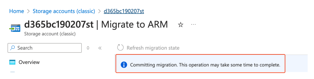 Do you have again Classic Azure Storage Accounts? These are the last ...